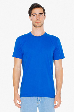 American Apparel USA MADE Fine Jersey Short Sleeve T-Shirt | SUN Website